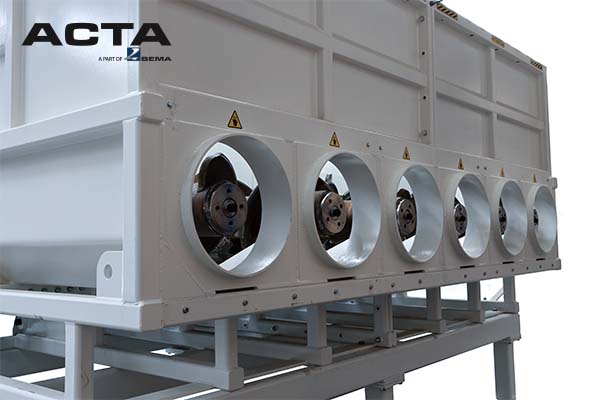 ACTA bale opener for plastic waste | from BEMA A/S