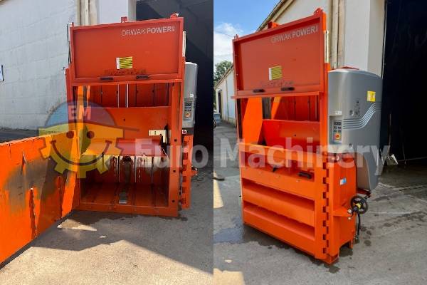 Plastic baling machine | ORWAK Power 3620 | Available for Sale