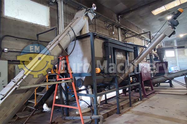 Complete Washing Line - For recycling plastic films