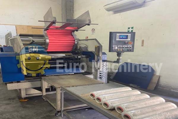 Automatic rewinder NO.EL for stretch film